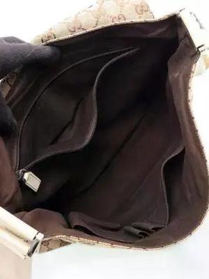 Gucci 2000s Gg Canvas Cross Body Bag