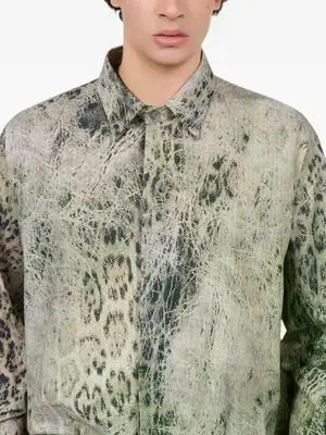 Roberto Cavalli Leopard-print Shirt