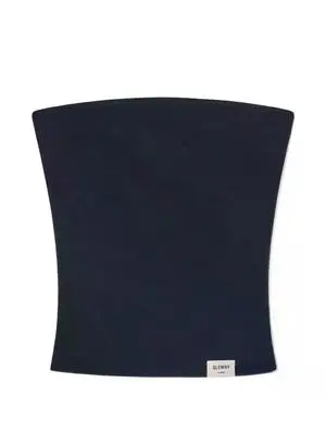 GLOWNY G Classic Logo-patch Tube Top