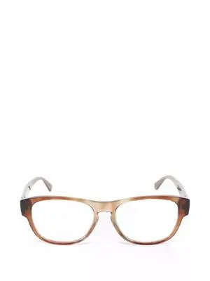 Gucci 2020s Square-frame Glasses - Brown