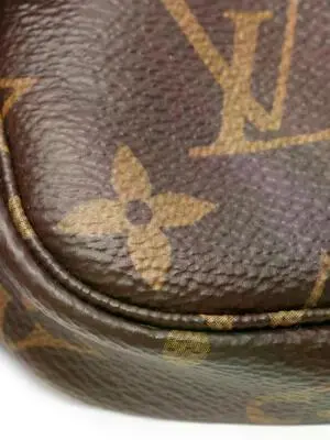 LOUIS VUITTON Pochette Accessoires Monogram Mini Bag - Brown