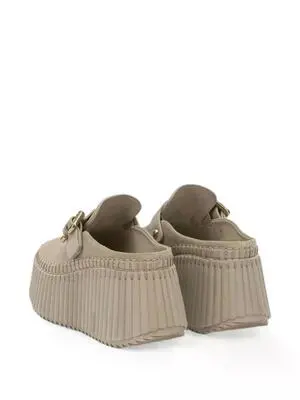 Chloé Nama Platform Mules