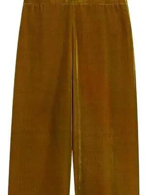 Momoni Pascal Pleated Velvet Trousers