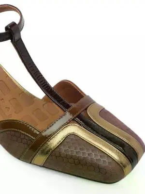 Chie Mihara Volai Squared-toe Pumps