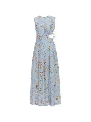Agua Bendita Round Neck Dresses