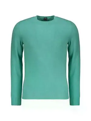 Fedeli Crew-neck Cashmere Sweater - Green