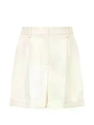 TWP Pleated Turn-Up Shorts