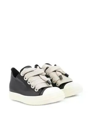 Rick Owens Oversized Lace Leather Sneakers