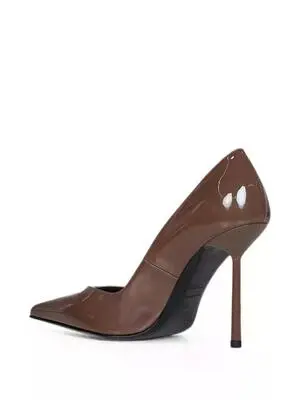 LE SILLA Patent Leather Pointed Toe Stiletto Pumps