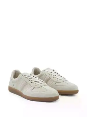 TOM FORD Logo-print Suede Sneakers