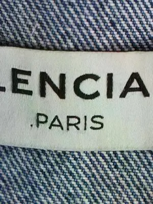 Balenciaga Cropped Denim Jacket