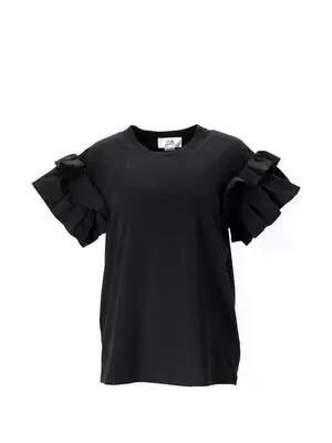 Victoria Beckham Ruffle-sleeve T-shirt