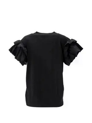 Victoria Beckham Ruffle-sleeve T-shirt