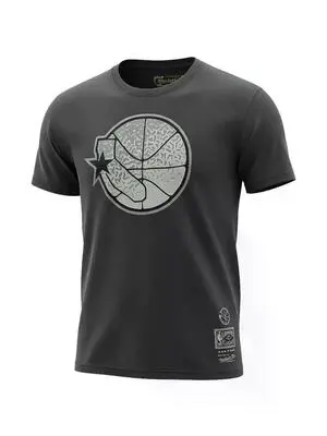 Mitchell & Ness Nba Golden State Warriors Golden State Warriors Sneak T-shirt - Grey
