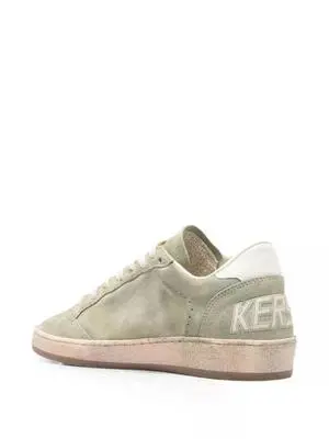 GOLDEN GOOSE Ball Star Suede Sneakers - Green