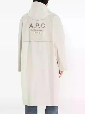 A.p.c. Kim Logo-print Parka
