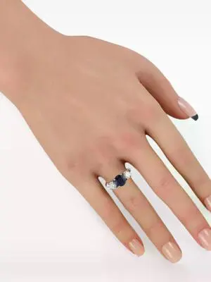 LB EXCLUSIVE Sapphire And Diamond Ring
