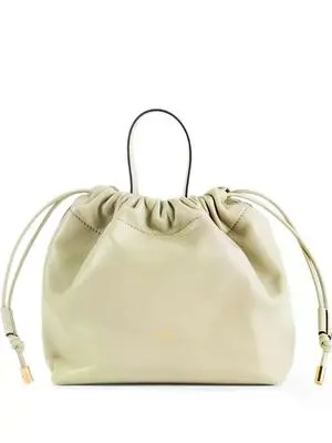 Chloé Small Icons Drawstring Nappa Leather Bucket Bag