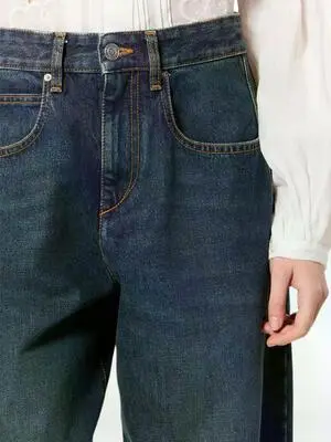 Isabel Marant Étoile Oriane Barrel-cut Jeans