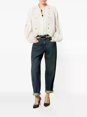Isabel Marant Étoile Oriane Barrel-cut Jeans - Blue