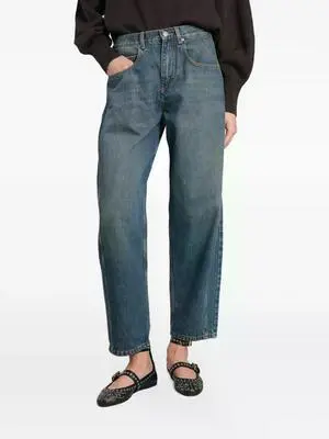 Isabel Marant Étoile Oriane Barrel-cut Jeans - Blue