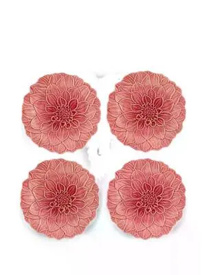 BORDALLO PINHEIRO Dália Dessert Plate - Pink