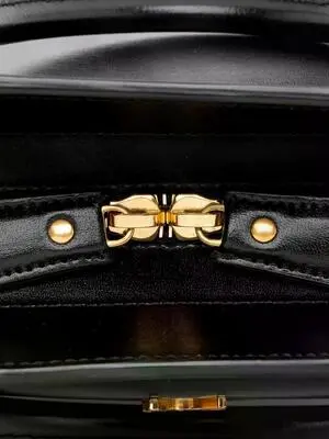 Saint Laurent Monogram Uptown Tote Bag - Black