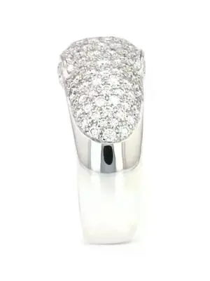 Cartier Panthère Diamond And Emerald Ring