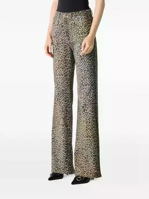 R13 Jane Jean Cheetah-print Jeans