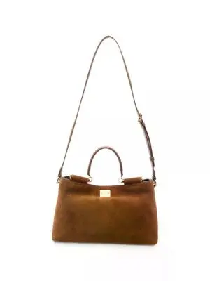 Dolce & Gabbana Sicily Logo-plaque Tote Bag