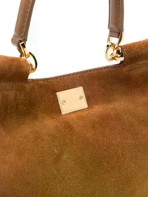 Dolce & Gabbana Sicily Logo-plaque Tote Bag
