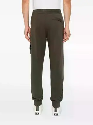 Stone Island Compass-patch Pocket Track Pants - Green
