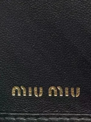 Miu Miu 2020s Matelassé Bi-fold Wallet