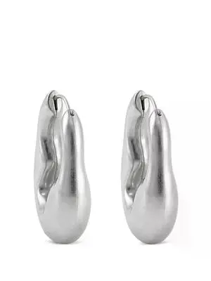 YOJ Luna Drop Earrings - Silver