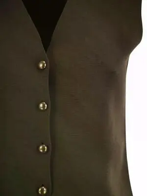 Max Mara Button-fastening Knitted Waistcoat