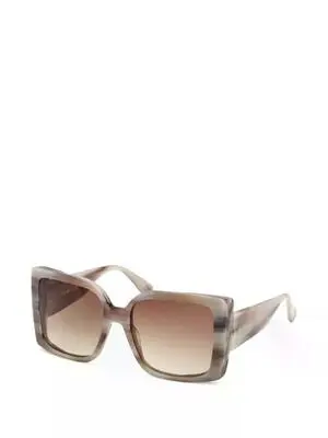 Max Mara Square-frame Sunglasses - Neutrals