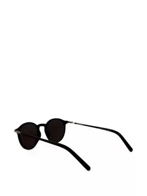 Montblanc Round Frame Sunglasses - Black