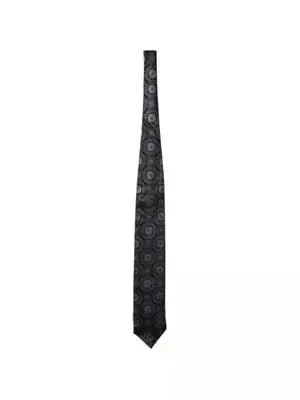 Ermenegildo Zegna Printed Tie - Grey