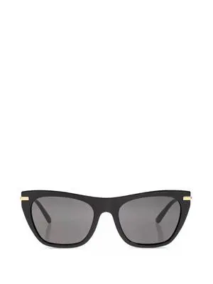 Dolce & Gabbana Cat-eye Logo Sunglasses - Black