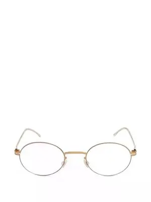 Mykita Round Frame Eyeglasses - Gold