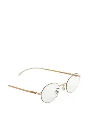 Mykita Round Frame Eyeglasses - Gold