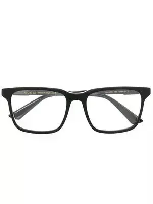 Gucci Square-frame Glasses - Black