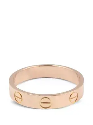 Cartier 18k Rose Gold Love Ring - Pink