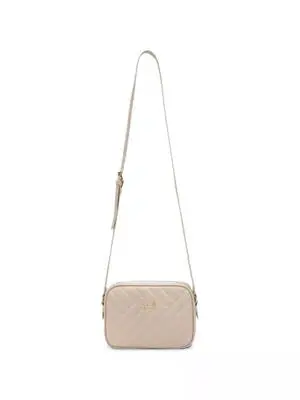 Roberto Cavalli Quilted Logo-plaque Shoulder Bag