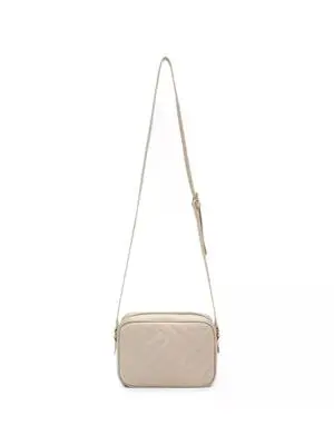 Roberto Cavalli Quilted Logo-plaque Shoulder Bag