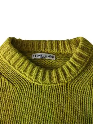 Stone Island Chunky-knit Crew-neck Sweater