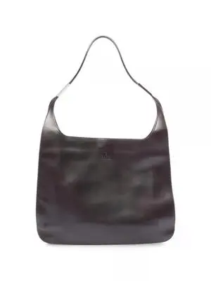 Gucci 2000s Leather Tote Bag - Brown