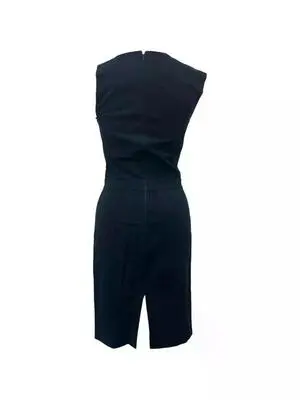 Balenciaga Asymmetric Neckline Dress
