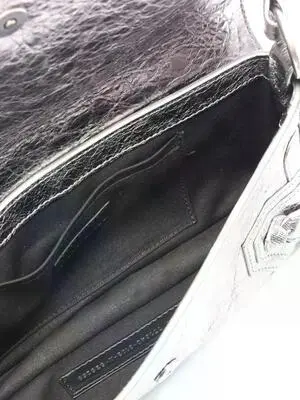 Balenciaga S Le Cagoule Shoulder Bag - Silver