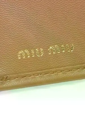 Miu Miu 2020s Quilted Bi-fold Wallet